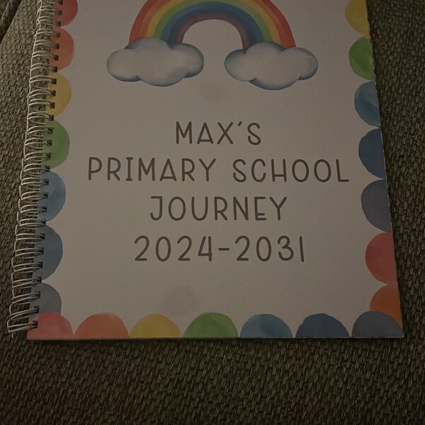 School Leavers Book | Personalised Leavers Book | Autograph Book | Year ...
