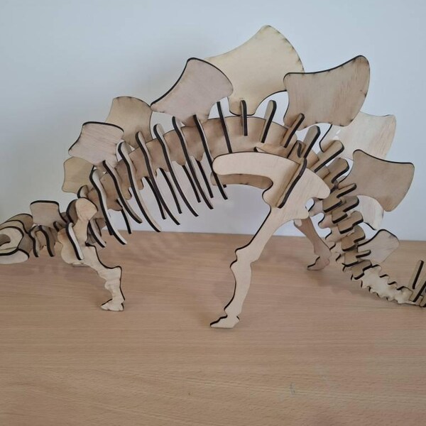Styracosaurus Dinosaur Digital Pattern Template File for Laser SVG DXF ...