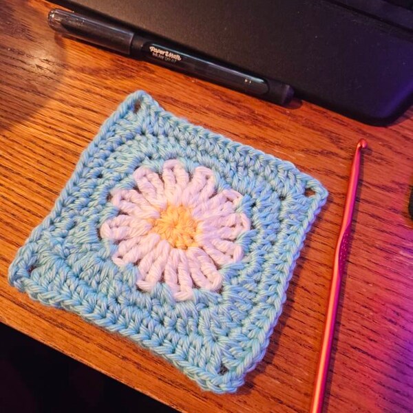 Victorian Wheel Granny Square Pattern - Etsy