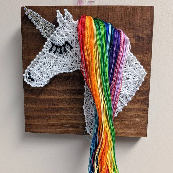 Sunflower Mini DIY String Art Kit - DIY Kit - Easy String Art Kit - No ...
