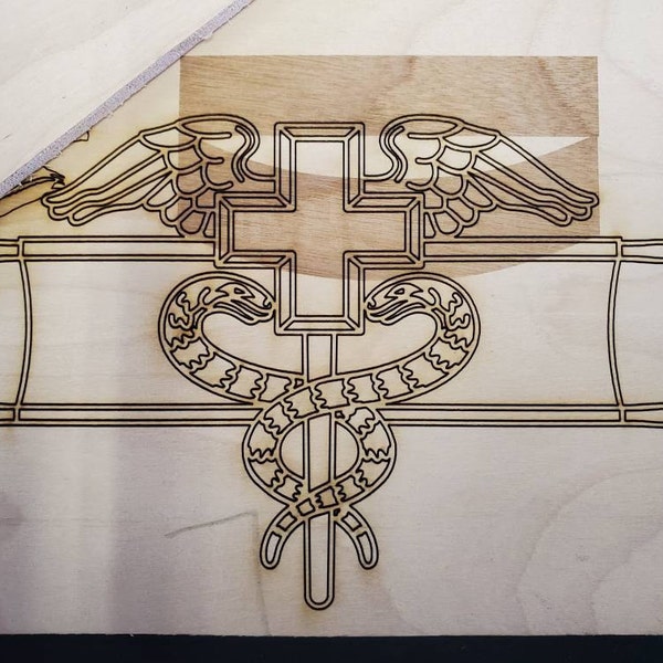 US Army Expert Field Medical Badge Vector Files, Dxf Eps Svg Ai Crv - Etsy