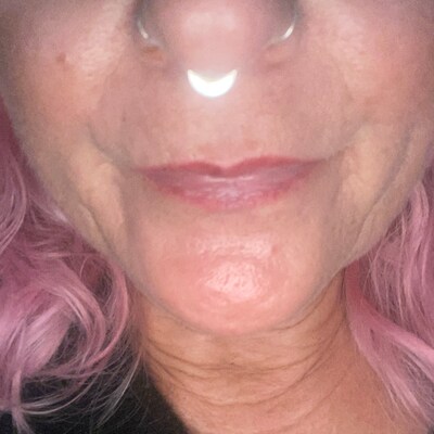 Moon Septum Ring, Silver Septum Ring, Crescent Moon, Nose Hoop, Silver ...