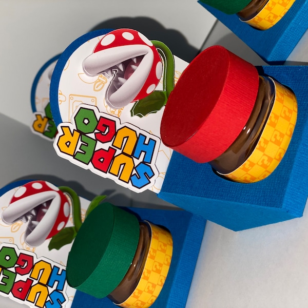 Mini Nutella Display Digital Template SVG With Video Tutorial, Mini ...