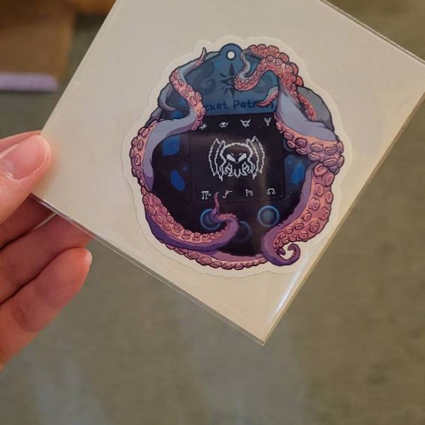 Dnd Warlock Pocket Patron Stickers - Etsy