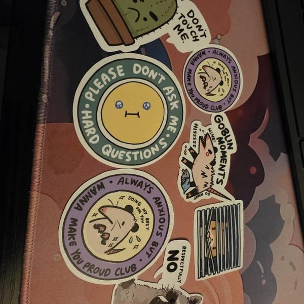 Raccoon Respectfully No | Sarcasm Funny Raccoon Sticker | Gifts Under ...