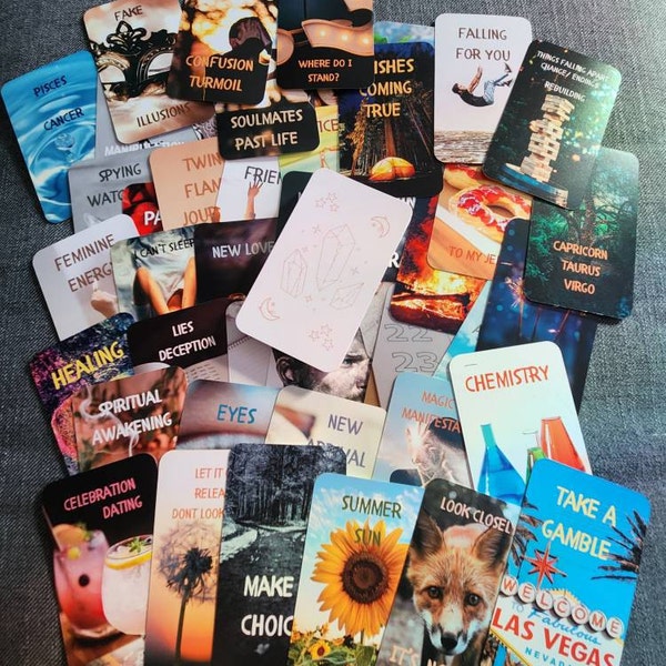 Fates Embrace Oracle Cards- 78 Card Oracle Deck With Tuck Box - Etsy