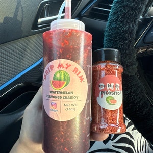Chamoy Rim Dip squeeze Bottle - Etsy