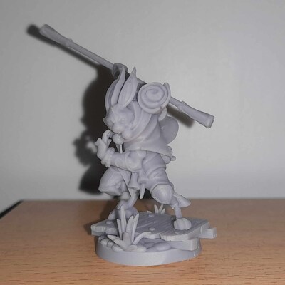 Masked Fighter Female Galaad Miniatures Fantasy Dungeons and Dragons ...