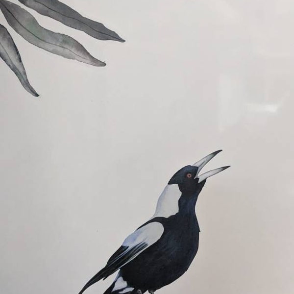 Crow Decal, Flying Raven Vinyl Decal, Bird Lover Gift, Illustrated ...