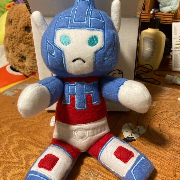 TF G1 Lost Light MTMTE Plush Plushie Bittybot Ultra Magnus Toy From ...