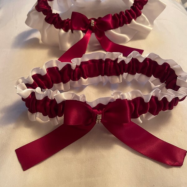 Navy Blue Garters, Wedding Garter Set, Toss Garter, Keepsake Garter ...