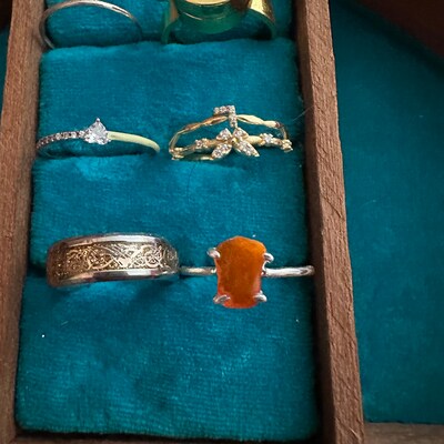 Raw Green Tourmaline Bar Ring, Pencil Stick Ring, Adjustable Tourmaline ...