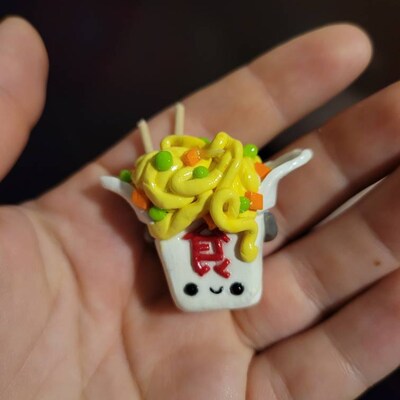 Chinese Takeout Box Magnet Noodles Magnet Takeout Food Gift Polymer ...