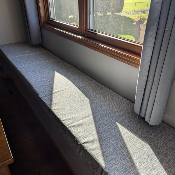 Trapezoid Bay Window Seat Cushion - Etsy