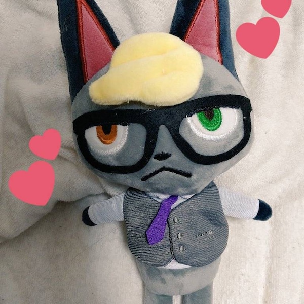Raymond Animal Crossing New Horizons ACNH Plushie Plush Toy Soft Toy - Etsy