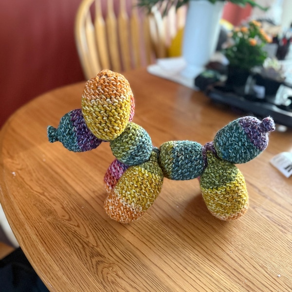 Crochet Balloon Animal Dog Pattern: Puppy Amigurumi (PDF Download) - Etsy