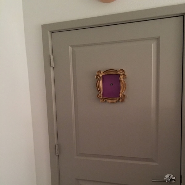 Handmade Gold Peephole Frame, Monica's Frame, TV Show Memorabilia ...