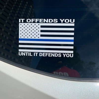 Thin Purple Line Flag Decalpurple Thin Line Flag Decalpurple - Etsy