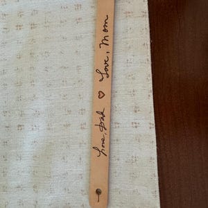 Morse Code Gift, Leather Bracelet Laser Engraved W/ Personal Message ...