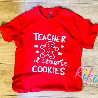 Christmas Svg, Teacher of Smart Cookies Svg, Gingerbread Svg, Dxf, Eps ...