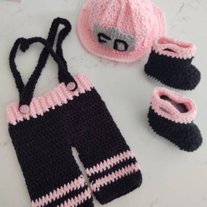 CROCHET PATTERN Baby Fireman Outfit, 0-12 Months Pattern Sizes, Baby ...