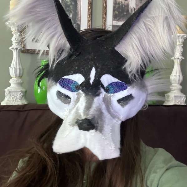 Therian Huskey Mask, Halloween, Party, Kids, Adults - Etsy