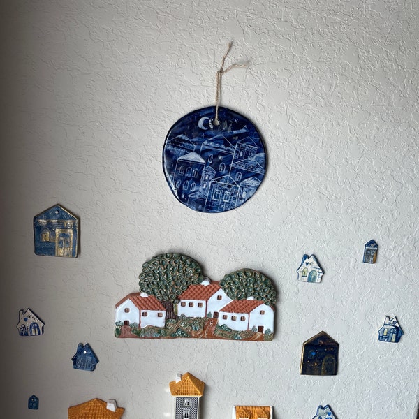 Ceramic Magnet With Swallows, Fringe Magnet Inspired by Portugal - Etsy