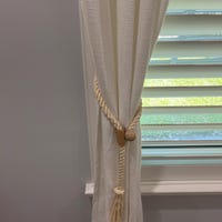 Brass-colored Curtain Rods, Metal Curtain Rods, One Piece Curtain Rods ...