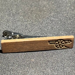 Purple Heart Tie Clip Wooden Tie Clip Wood Tie Clip Tie Clip - Etsy