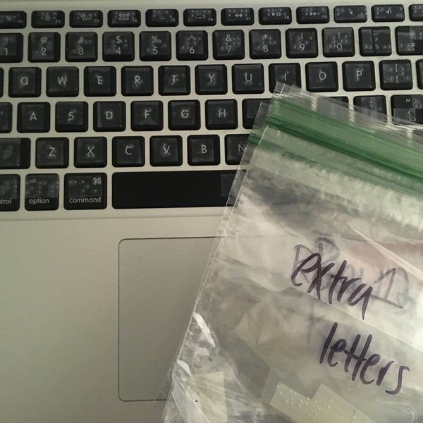 Custom Braille Sticker Labels (see Description Before Ordering) - Etsy