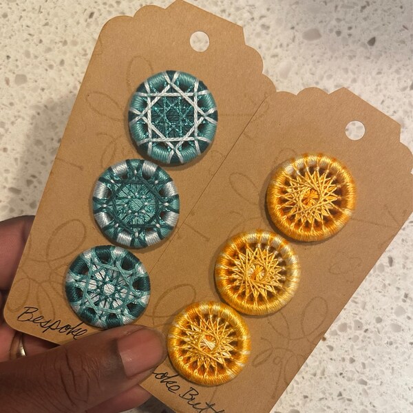 Sunshine One Inch Buttons -- Set of 3 - Etsy