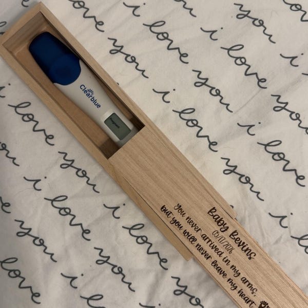 Baby Loss Keepsake Box, Miscarriage Baby, Memorial Miscarriage ...