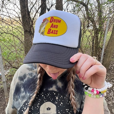 Drum and Bass Bucket Hat Rave Bucket Hat-edm Bucket Hat Dubstep Merch ...