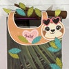 Sloth Printable Box Kit | DIY Valentine Box Decor Kit for Valentine's ...