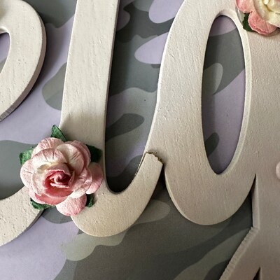 Large Name Sign, Large Name Sign for Nursery, Large Wall Art, Large ...