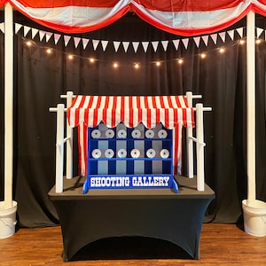 High Striker Strong Man Carnival Game 7 Foot With Hammer. Carnival ...