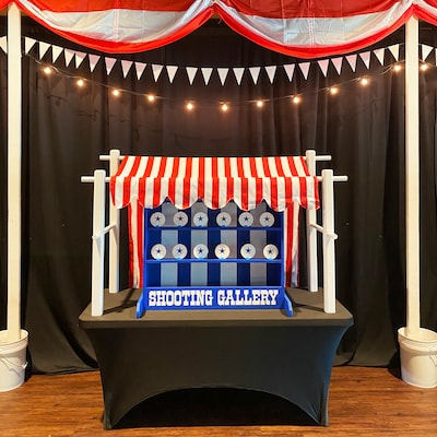Haunted House Carnival Ticket Booth Halloween Decoration Prop Decor ...