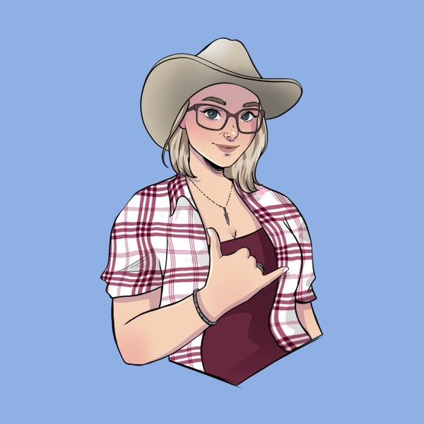 Twitch Profile Picture and Banner - Customized Drawing Portait for Your ...