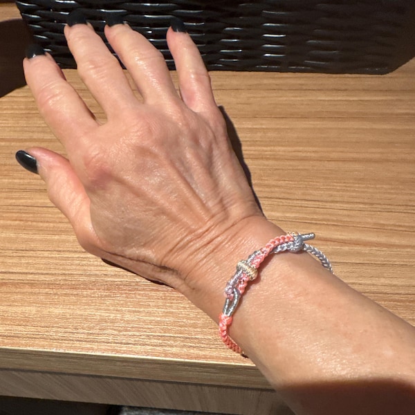 Woven Buddhist Lucky Rope Bracelet for Men or Women Tibetan Knots ...