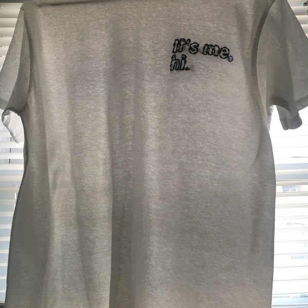 Custom Tiny Lettering | Cursive Collar Embroidery | Hand Embroidered ...