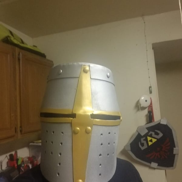 EVA Foam Knight Helmet Template - Etsy