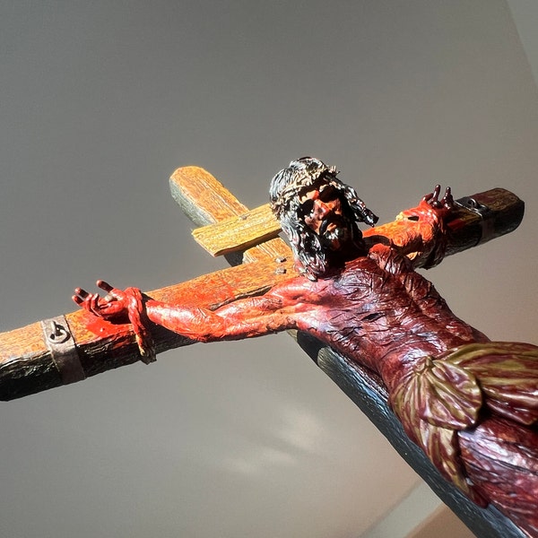 The Passion of The,realistic Christ, Crucifix, Jesus, Catholic Art, 3D ...