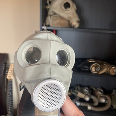Soviet Gas Mask PMG & Original Bag. USSR Respirator Máscara Size 1, 2 ...