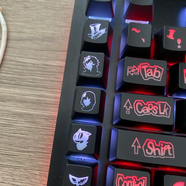 Sonic the Hedgehog Characters Backlit Keycap Pack | Mechanical Keyboard ...