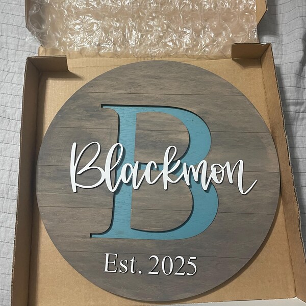 Custom Handwriting Sign: Laser Cut 3D Wood Keepsake - Etsy