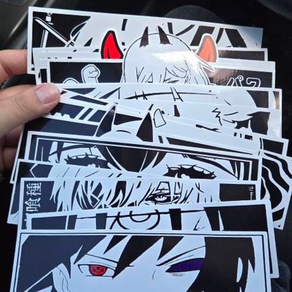 ANIM3 50 Random Car Sticker Decal Pack Car Window Stickers for Jdm ...