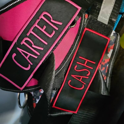 Custom Your Name Personalized Name Tag 5 X 1.5 Embroidered Patch Iron ...