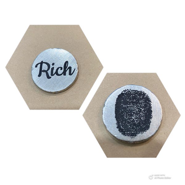 Personalized Wood Coin, Engraved Wooden Coin, Wood Tokens, Personalized ...