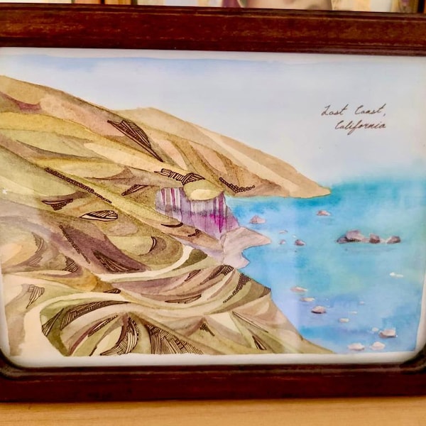 Broken Top, Oregon Watercolor Art Archival Ink Print - Etsy