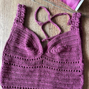 The Demeter Top CROCHET PATTERN Beginner/intermediate Pattern Lizard ...